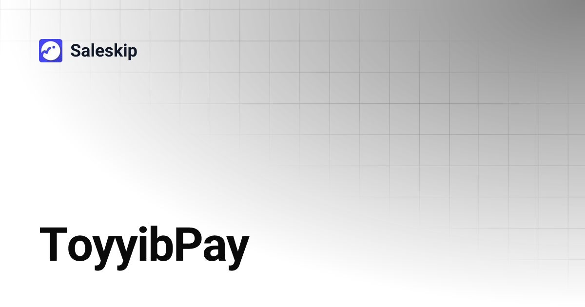 ToyyibPay | Saleskip